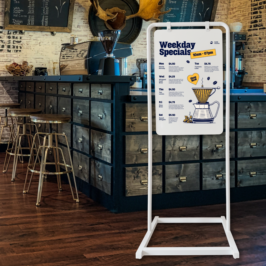 Pop-Up Sign – Contemporary Marks